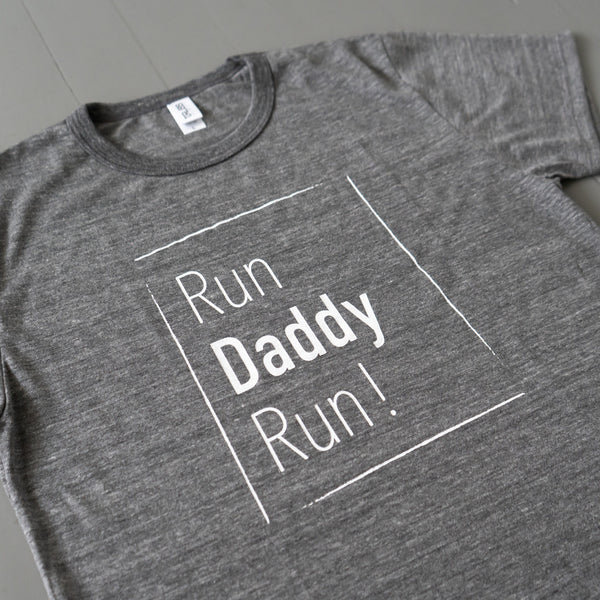 Run Daddy Run! Tee（Heather Black） – Runtrip Store